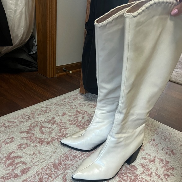 Journee Collection | Shoes | Journee Collection Cream Kneehigh Boots ...